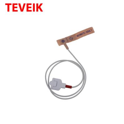 China or neonate disposable finger spo2 sensor of ms Pulse spo2 of 15pin 0.9m for sale