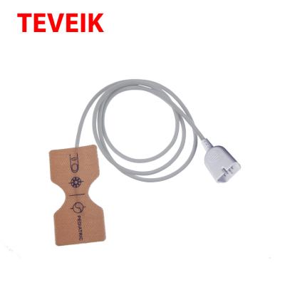 China Medical Accessories Pediatric Spo2 Sensors Nihon Kohden 9 Pin For Patient Monitor for sale