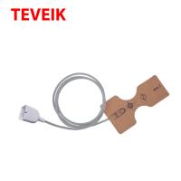 China Adult Disposable Spo2 Sensor 9 Pin Nihon Kohden With Medaplast Patient Side for sale