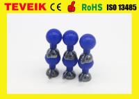 China Adult Multi Purpose Suction ECG Electrode For DIN 3.0 / Banana 4.0 Snap for sale