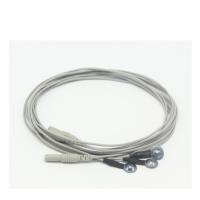 China Waterproof EEG Cable Cup Electrodes Silver Chloride Plated Copper Material for sale