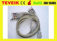 China GE Marquette EKG Cable with Integrated 10 leadwires for MicroSmart MAC 500 / 1100 MAC 1200 / 1200 ST for sale