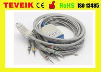 China FUKUDA Denshi 10Leads Wire DB15pin ECG/EKG Cable For Cardimax FX-2111 FX-3010 for sale