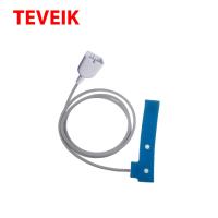 China Self Adhesive Buckle Disposable Spo2 Sensor Nihon Kohden 9 Pin 0.9m PVC Material for sale