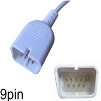 China Disposable Neonatal / Adult Medical Spo2 Probe Nihon Kohden 9 Pin For Patient Monitor for sale