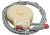 China Doppler Fetal Transducer Ultrasound Probe Mother Baby Heartbeat Monitor HP Avalon FM20 for sale