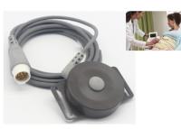 China GE TOCO Fetal Transducer Baby Heartbeat Monitor Doppler Probe Round 12 Pin Connector for sale
