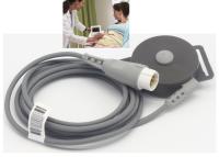 China GE TOCO Fetal Transducer Baby Heartbeat Monitor Doppler Probe Round 12 Pin Connector for sale