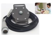 China Corometrics 116 118 Fetal Doppler Ultrasound Probe 12 Pin Round Gray Connector for sale