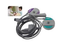 China 4 In 1 Fetal Monitoring External Transducer 7 Pin Twins Fetal Probe Goldway for sale