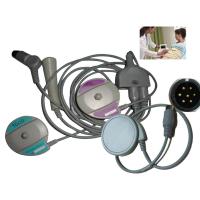 China Twins Fetal Transducer  4 In 1 Medical Doppler Monitor Ultrasound Probe Goldway 7 Pin for sale