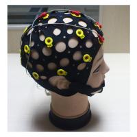 China New Hot Sale Medical EEG Cap Blue EEG Hat Sensor 20 Leads Tin Electrode for sale