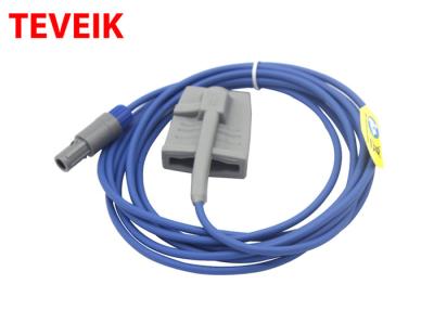 China Compatible Mindray PM7000 Soft Tip Reusable Spo2 Sensor / Probe For Adult soft tip for sale