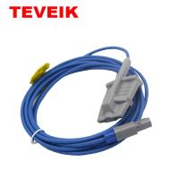 China Compatible Mindray PM7000 Soft Tip Reusable Spo2 Sensor / Probe For Adult soft tip for sale