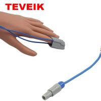China Compatible Mindray PM7000 Soft Tip Reusable Spo2 Sensor / Probe For Adult soft tip for sale