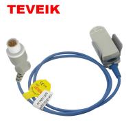 China Adult Finger Clip Pulse Oximeter Probe Round 9 Pin For Medical Equipment for sale