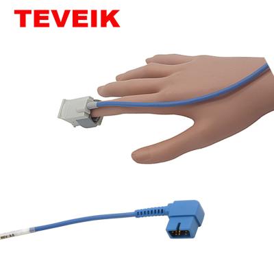 China Factory Price Nonin Spo2 Sensor Pediatric Finger Clip SPO2 probe, 6 pin for sale