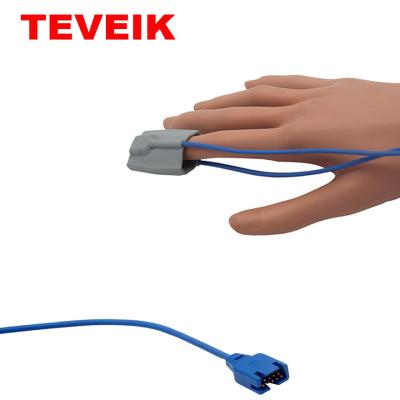 China Reusable SPO2 Sensor Pediatric sensor de spo2 For RAD 5 6 7 8 DB 9 Pin for sale