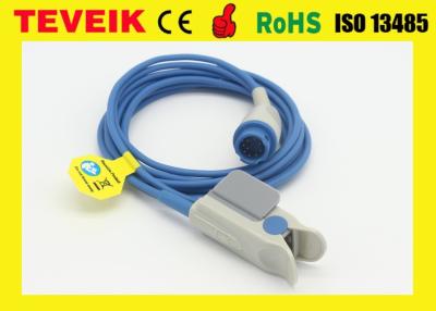 China Medical Factory Supplier Biolight A5 Digital Spo2 Sensor, Round 9Pin Medical Grade TPU Spo2 Finger Clip for sale