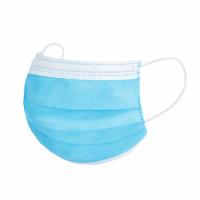 China Factory Price Medical Disposable Face Mask, 3ply, ear loop, Blue, oridinary for sale