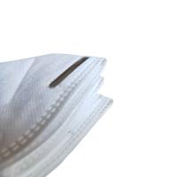 China Anti Dust Disposable Face Mask , White Color Disposable KN95 Face Mask 4 Layers for sale