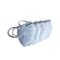 China Anti Dust Disposable Face Mask , White Color Disposable KN95 Face Mask 4 Layers for sale