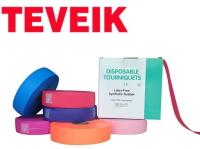 China disposable latex free tourniquet medical TPE eco-friendly material tourniquet for sale