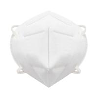 China Facial Masks KN95 Disposable Face Mask Non Valve 5 Layer White Color GB2626-2006 Approved for sale
