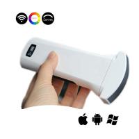 China Color Convex Wireless Ultrasound Probe 192 Element Ipad Iphone Android Portable for sale