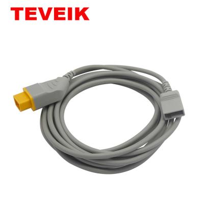 China 12ft TPU Utah Adapter 15 Pin Nihon Kohden IBP Cable for sale