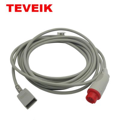 China CSI Drager Patient Monitor TPU Invasive Blood Pressure Cable for sale