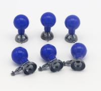 China DIN 3.0 Adult Suction ECG Electrode Silvery Chloride Plated Copper Banana 4.0 for sale