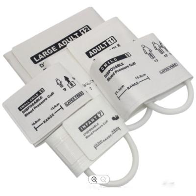 China Neonatal/Pediatric Disposable Blood Pressure Cuff Welch allyn blood pressure cuff for sale