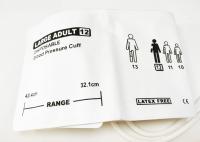 China Critikon Disposable NIBP Cuff Extra Large Adult Blood Presssure Cuff Monitor for sale