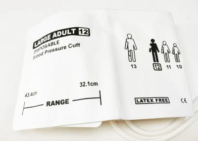 China Critikon Disposable NIBP Cuff Extra Large Adult Blood Presssure Cuff Monitor for sale