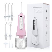 China 350ml Water Tank Portable Oral Irrigator IPX7 Waterproof Water Flosser Dental flosser for sale