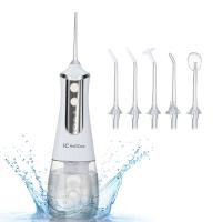 China 350ml Water Tank Portable Oral Irrigator IPX7 Waterproof Water Flosser Dental flosser for sale
