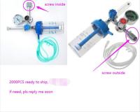 China Teveik Portable Oxygen Regulator With Humidifier High Quality Cheap Price Oxygen flow meter for sale