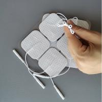 China 50*50mm Therapy Muscle Electrical Stimulator Pre Wired OEM Electrotherapy for sale