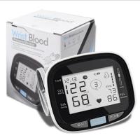 China ISO13485 21.5cm Wrist Blood Pressure Monitor Oscillographic With Pulse Oximeter for sale