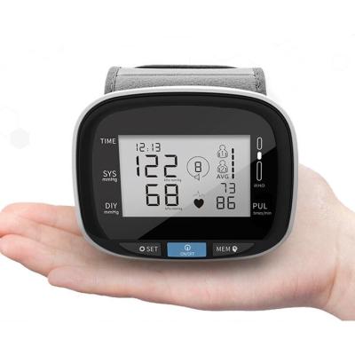 China ISO13485 21.5cm Wrist Blood Pressure Monitor Oscillographic With Pulse Oximeter for sale