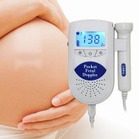 China Women Prenatal Portable Ultrasound Detector 2BPM 2.0MHz Fetal Doppler for sale