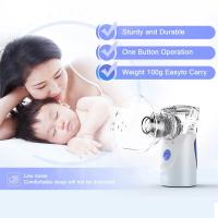 China 10ml 0.05ml/ min Portable Inhaler Mesh Nebulizer AAA Battery For Rhinitis Asthma for sale