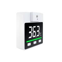 China Non-contact Indoor Outdoor Wall Mounted Thermometer Quick Response Forehead Hand Digital Body Thermometer for sale