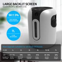 China Cute IMDK Portable Oxygen Concentrator Gas Production Plant 7L For Breathing Pregnancy for sale