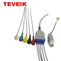 China Mindray Medical Reusable ECG Cable 5 Lead Snap Trunk Cable For Beneview T5 T6 T8 for sale