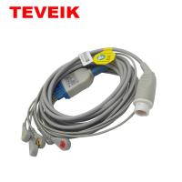 China Mindray Medical Reusable ECG Cable 5 Lead Snap Trunk Cable For Beneview T5 T6 T8 for sale