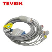 China Mindray Medical Reusable ECG Cable 5 Lead Snap Trunk Cable For Beneview T5 T6 T8 for sale
