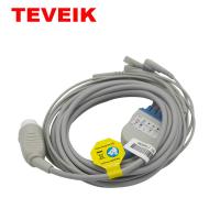China ISO13485 One Piece Round 12 Pin Mindray ECG Cable Electrocardiogram Cable TPU for sale