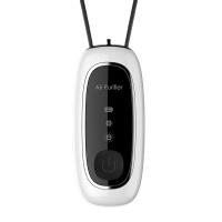 China Mini Portable Wearable battery powered Air Purifier Necklace ionizer Negative Virus for sale